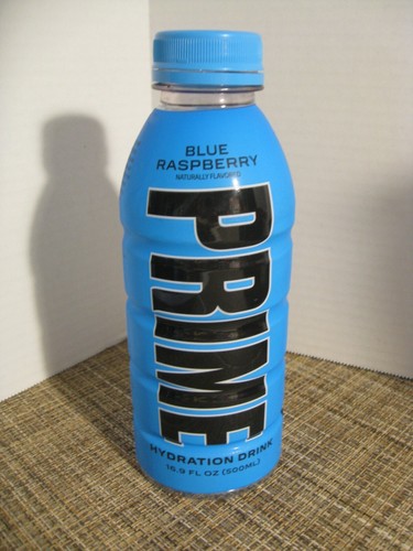 Prime Hydration Drink Beverage By Logan Paul- EMPTY Bottle - Blue ...