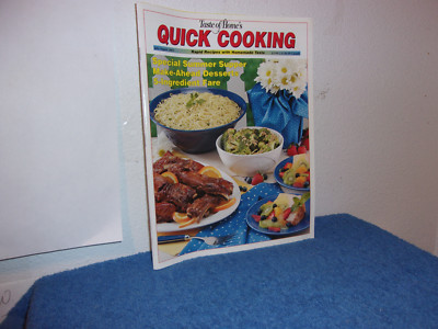 TASTE OF HOME QUICK COOKING MAGAZINE." MAKE AHEAD DESERTS.. JULY ...