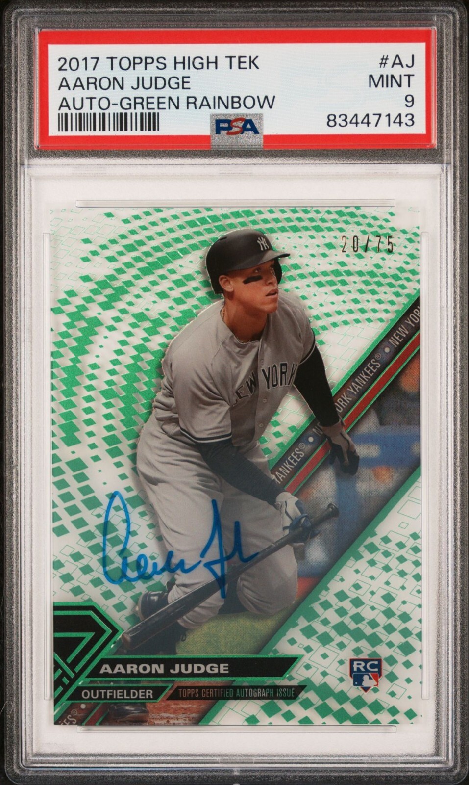 Aaron Judge Autographed Memorabilia | Signed Photo, Jersey ...