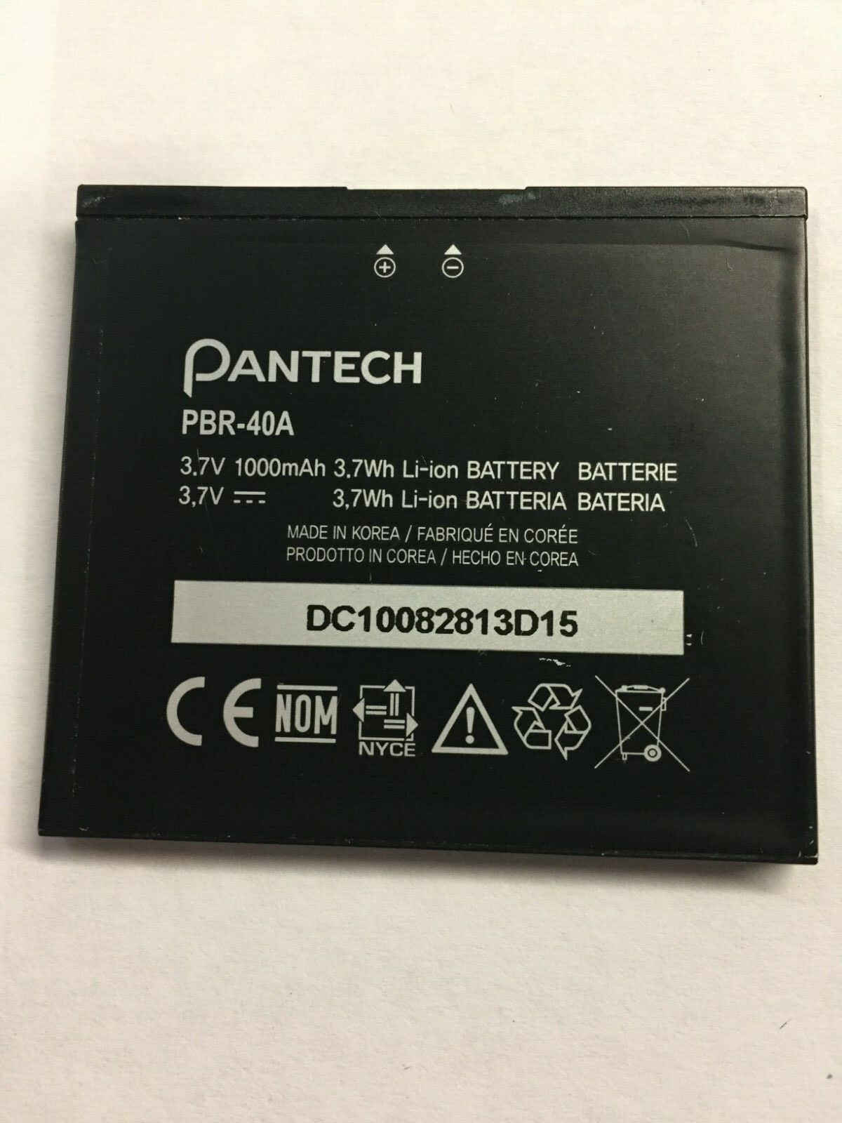 LOT OF 100 OEM PANTECH PBR-40A BATTERIES FOR Pantech Laser P9050 | eBay