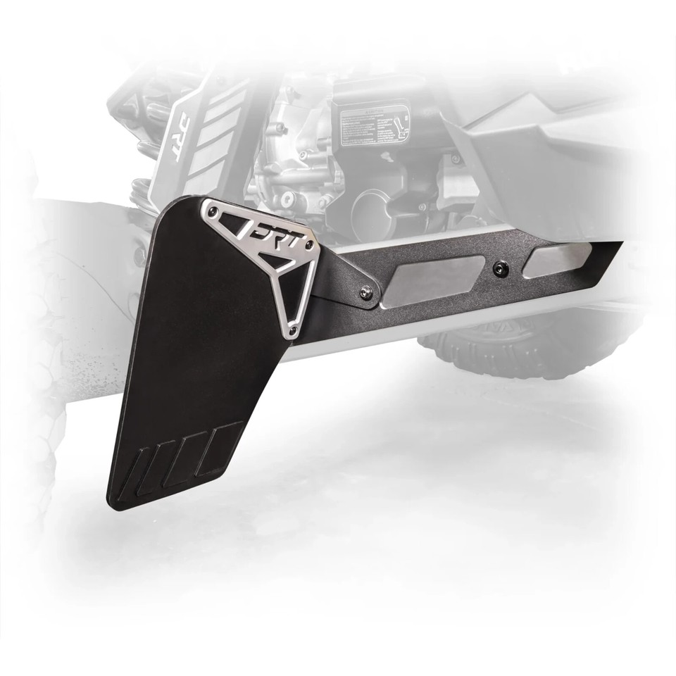 DRT Billet Aluminum Extended Rear Mud Rock Flap Guards Guard Can Am ...