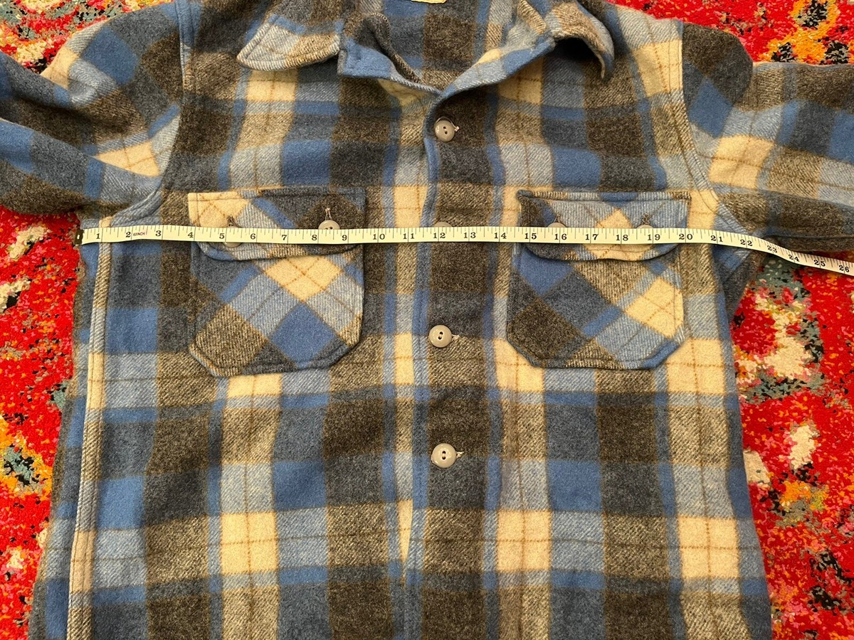 Vintage Chippewa Woolen Mills Wool Shirt Jacket S M Plaid Vintage Chippewa Woolen Mills Wool Shirt Jacket S M Plaid