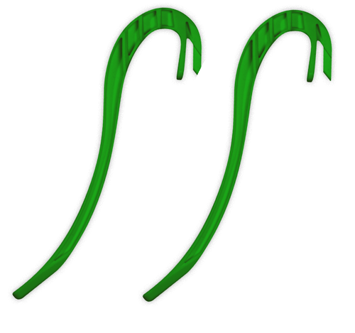 Green Slydog Hell Hound Ski Loops (Pair) | eBay