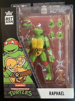 Loyal Subjects BST AXN Teenage Mutant Ninja Turtles Raphael 5" Figure ...