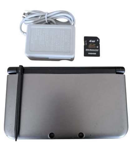Nintendo 3DS LL Silver×Black Console Japanese ver Tested | eBay