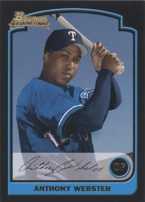 2003 Bowman Draft Picks & Prospects - Anthony Webster #BDP118 (RC) for ...