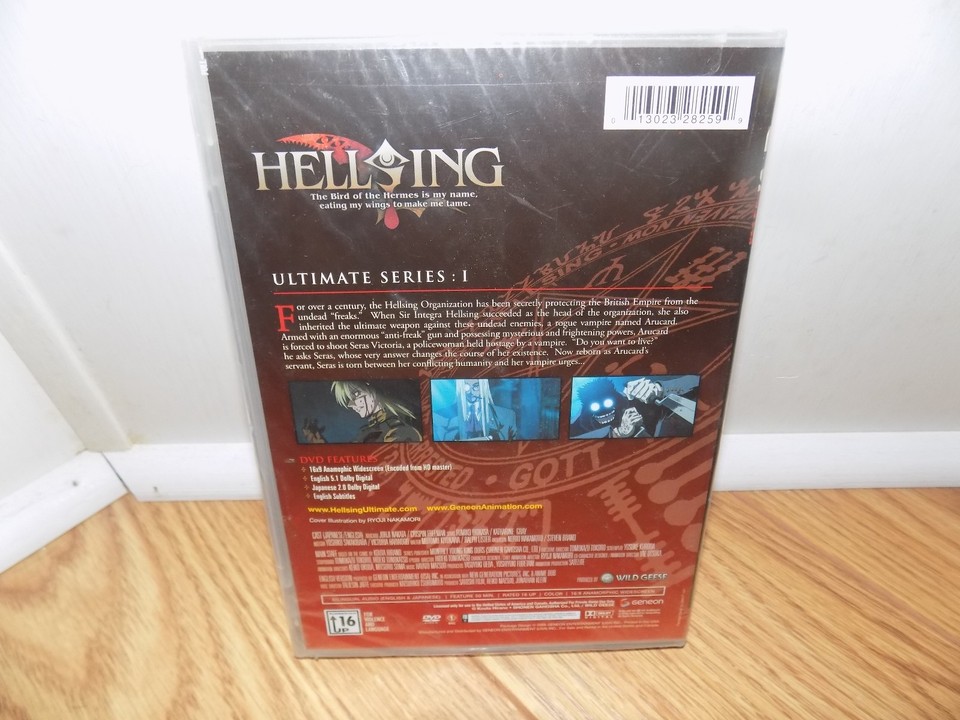 Hellsing Ultimate Series - Volume 1 (DVD, 2006) BRAND NEW SEALED ...