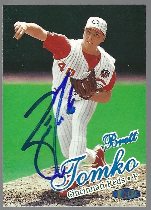 1998 Fleer Ultra Baseball #153 Brett Tomko IP autograph signed card | eBay