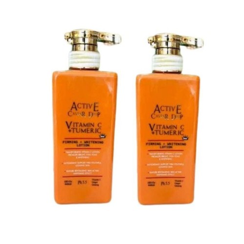X2 Active Caviar Drip Vitamin C + Turmeric Firming Whitening Lotion ...