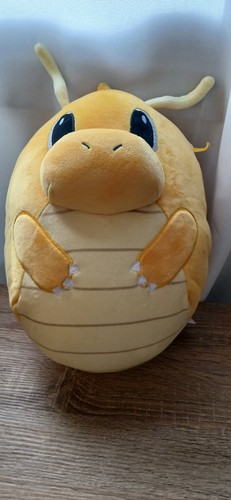 Pokemon Squishmallow Dragonite 10" VGUC Plush Stuffed Animal Squishy ...