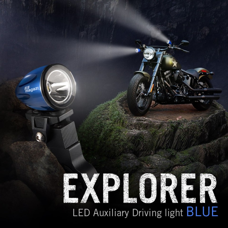 mini LED lampe spot feu de route bleu dia. fork pour Nissan XTerra hors ...