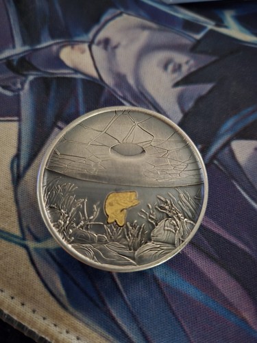 Lucky Rips Season 8 "Frozen Depths" 2oz .999 Silver .5 .999 Gram Gold ...