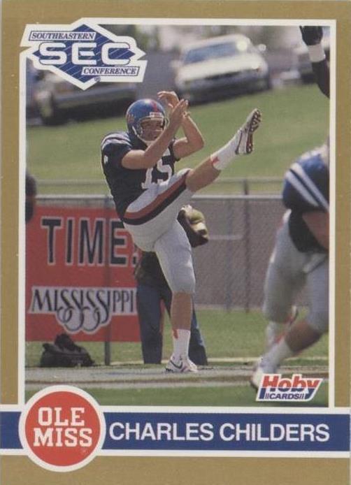 1991 Hoby Stars of the SEC - Charles Childers #266 (RC) for sale online ...