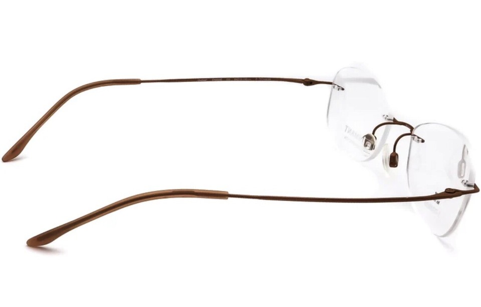 Charmant Women's Eyeglasses CH8600E CO Titanium Copper Rimless Frame 99 ...