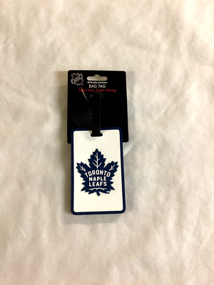 NHL Official Toronto Maple Leafs Luggage Tag Travel Bag ID Golf Tag ...