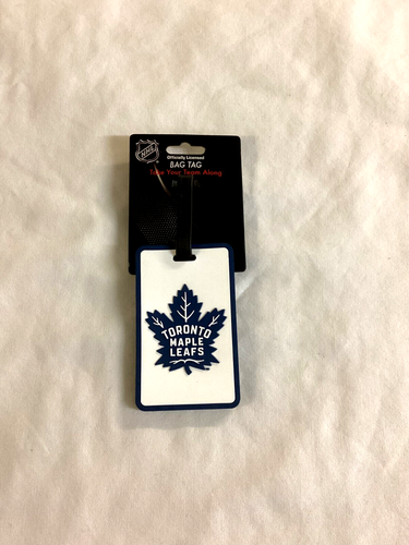 NHL Official Toronto Maple Leafs Luggage Tag Travel Bag ID Golf Tag ...