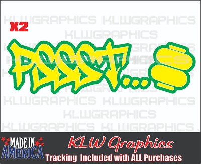 Pssst Decal Sticker Air Ride Bag Bagged Truck Car s10 C10 4 link Notch ...