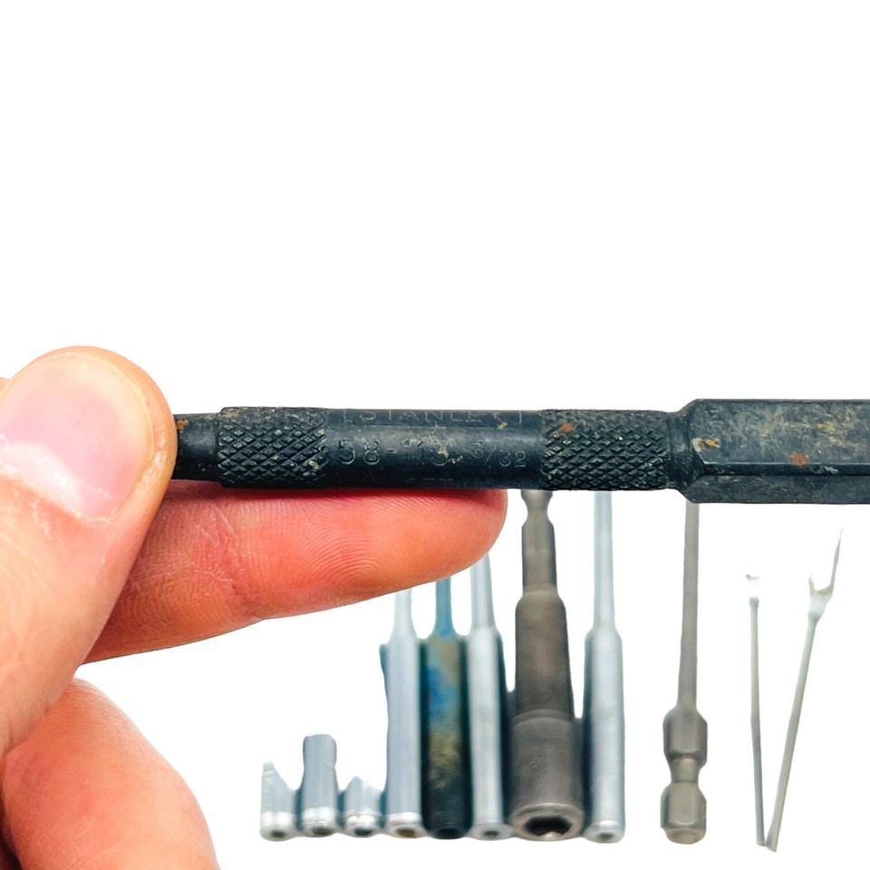 14 Pcs Craftsman, Stanley and Assorted Bit Set 37552, Made in USA | eBay