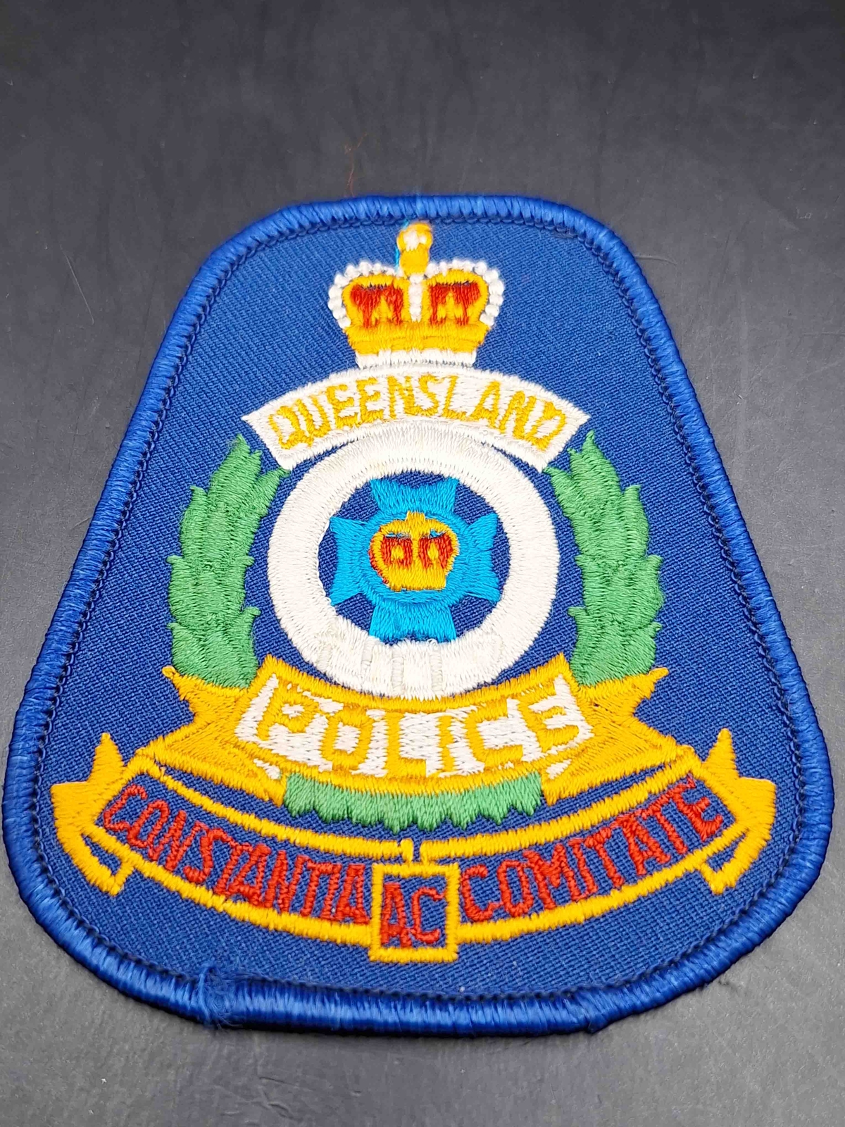 Ärmelabzeichen Patch Australien Australian Queensland Police Polizei | eBay