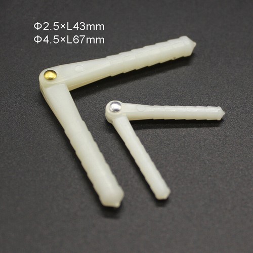 Plastic Needle Hinges Φ2.5×L43mm Φ4.5×L67mm Hinge For RC Airplane Model ...