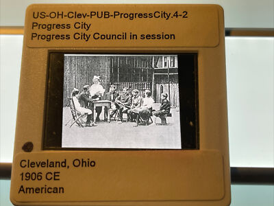 Progress City “Council 1906” Cleveland American Architecture Vintage ...