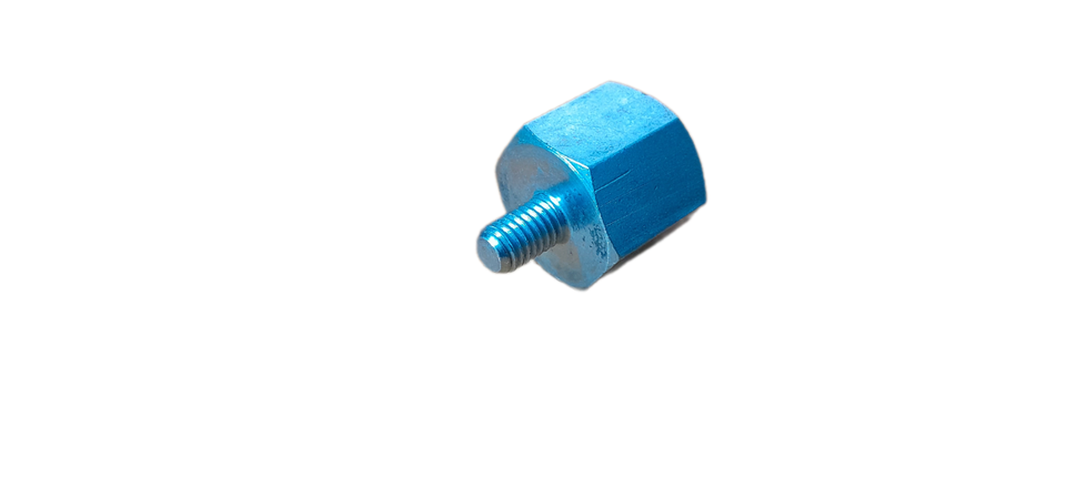 THREADED ROD CONNECTOR BUSHES THREAD FEMALE-MALE REDUCING CONNECTOR HEX ...