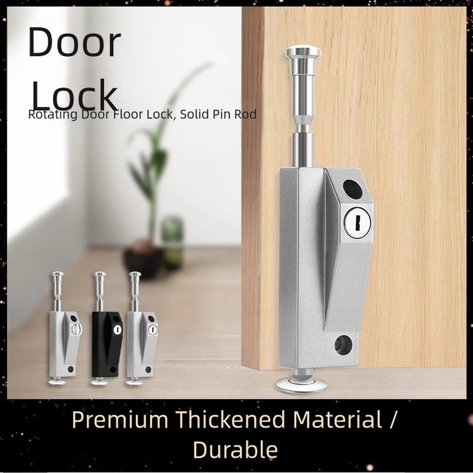 Home Security Mortise Lock Door Latch Bolt Lock Automatic Rotation ...