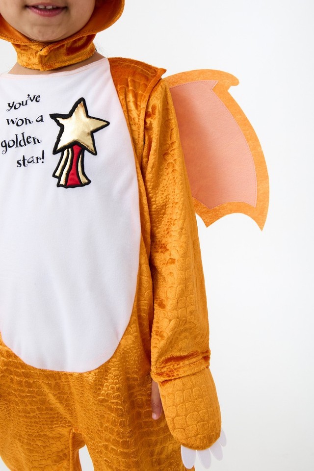 Kids Zog Dragon Costume Julia Donaldson World Book Day Fancy Dress ...