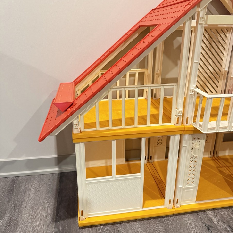 VINTAGE 1978 Or 1979 Mattel BARBIE DREAM HOUSE A-FRAME ORIGINAL ORANGE ...