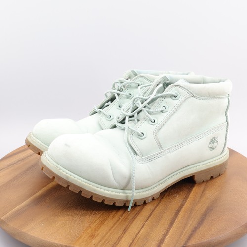 Timberland Women's Nellie Mid Lace-Up Chukka Boot Mint Green Size 9 W ...