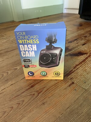 Pilot Dash CAM Camera 4GB micro SD card CHARGER & MOUNT 720p HD Night ...