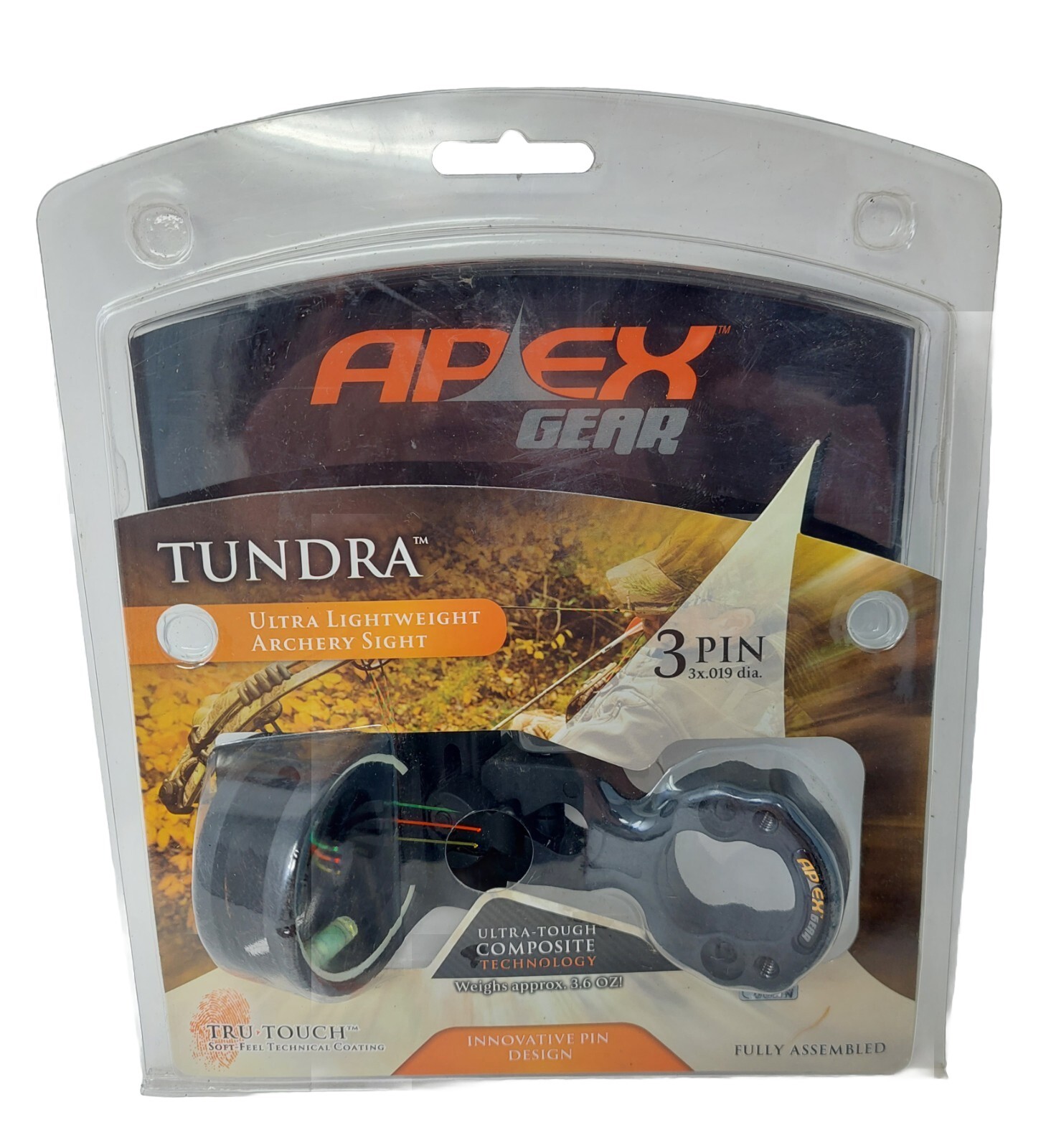 Truglo Apex Gear AG1203BK Tundra 3 Pin Ultra Lightweight Archery Bow ...