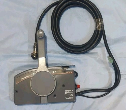 For Yamaha Outboard 703 Remote Control Box Side Mount With Harness - No ...