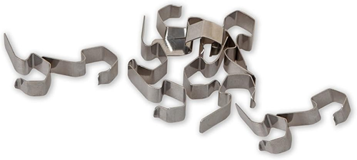 12 Weck Jar Stainless Steel Clips / Clamps - suitable for 6 jars ...