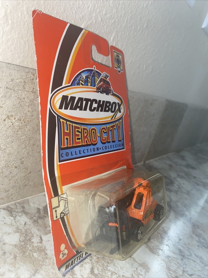 Matchbox 2002 Hero City Rescue Rookies #64 Fork Lift Orange 35995307827 ...