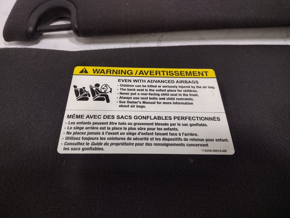 PAIR NICE FORD CROWN VICTORIA P71 POLICE SUNVISOR P7B | eBay