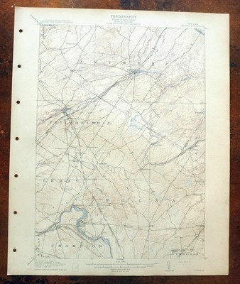Reproductions - 1908 Topo Map
