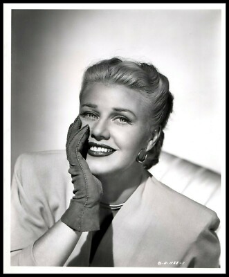 GINGER ROGERS BOMBSHELL COLUMBIA COBURN STUNNING PORTRAIT 1950s ORIG ...