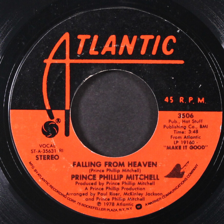 PRINCE PHILLIP MITCHELL: you're all i got in the world / falling from ...