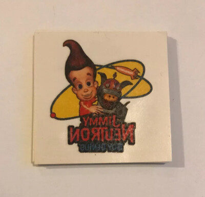 2001 JIMMY NEUTRON: BOY GENIUS MOVIE TEMPORARY TATTOOS 10 PACK PROMO ...