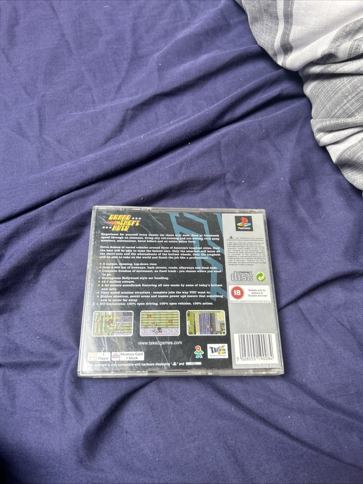 Grand Theft Auto Collector's Edition Sony PlayStation 1 | eBay