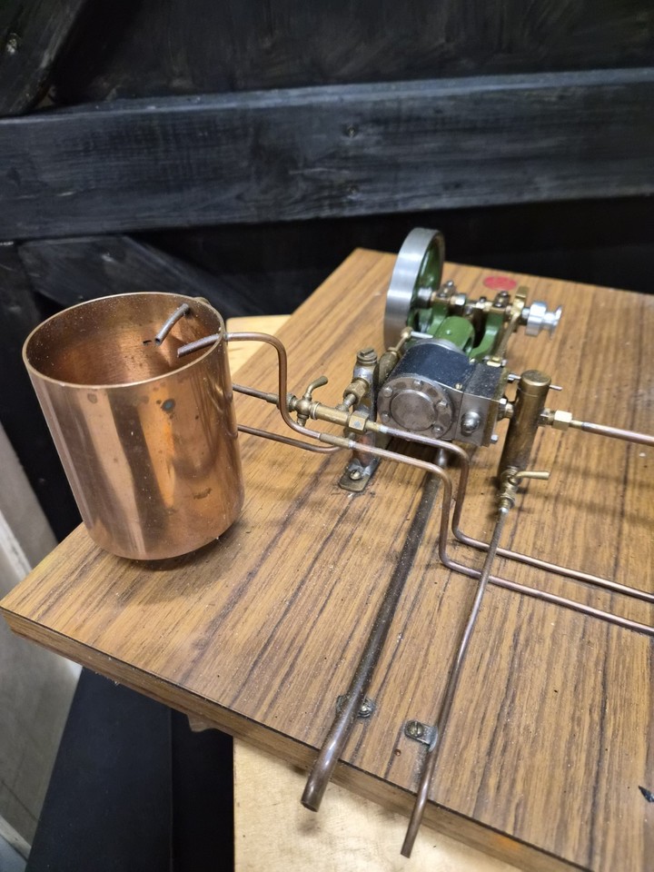 Stuart Turner Live Steam Engine And Boiler Runs Beautifully With Travel ...