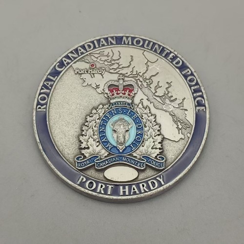 Royal Canadian Mounted Police Port Hardy Challenge Coin | eBay