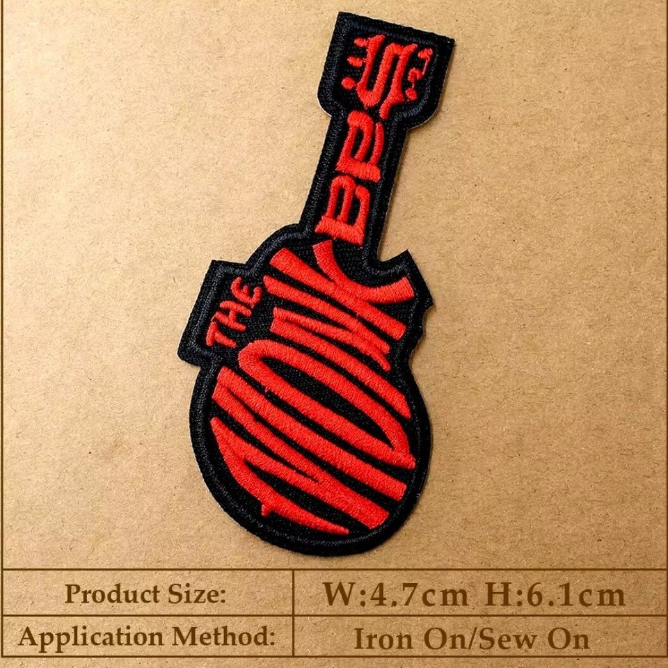 Music Embroidered transfer Band patches for clothes shirts embroidery ...