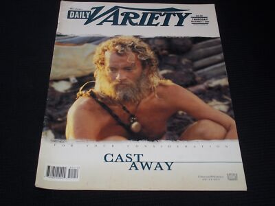 2000 DECEMBER 7 DAILY VARIETY MAGAZINE - CAST AWAY COVER - O 14048 | eBay