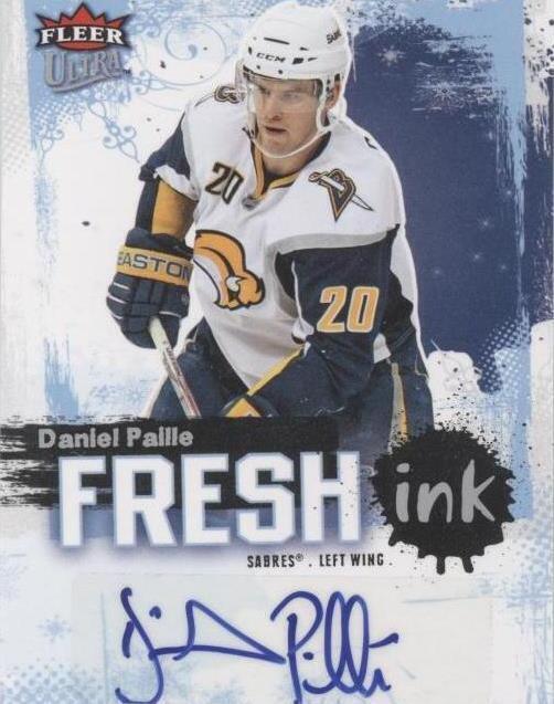 2008-09 Fleer Ultra - Freshink Daniel Paille #FI-DP (AU) for sale ...