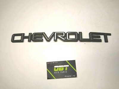 2002 2003 2004 2005 CHEVY TRAILBLAZER CHEVROLET LOGO EMBLEM SCRIPT OEM ...