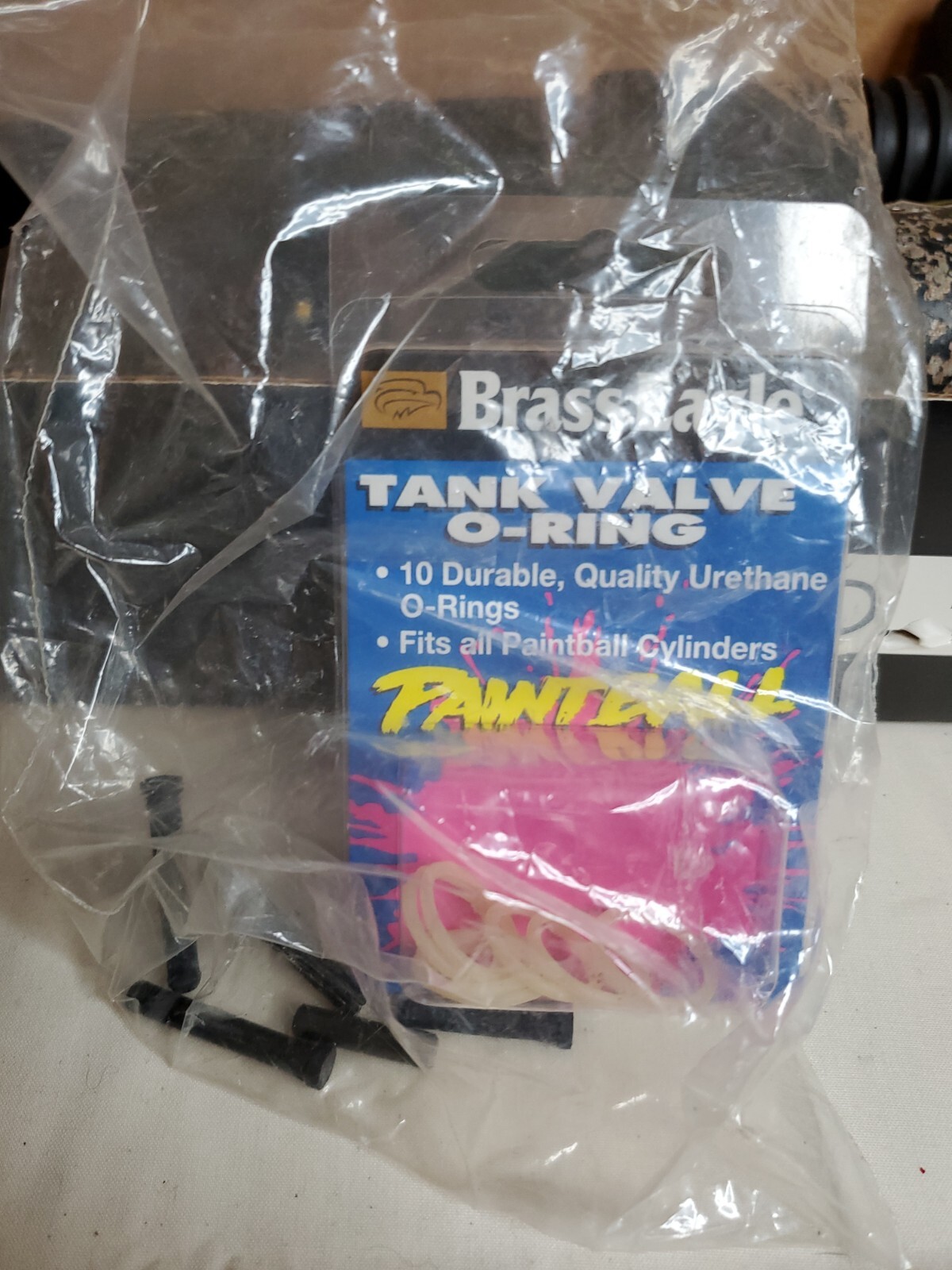 Stingray II .68 Caliber Semi-Auto Paintball Gun Brass Eagle In Box w ...