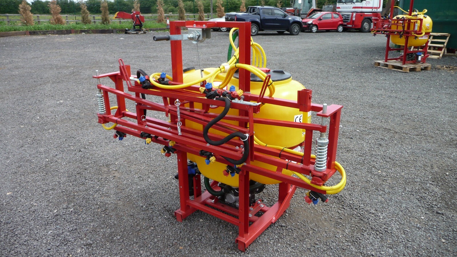 Crop Sprayer TANK 200L, 6m boom, tractor mounted sprayer/PTO Shaft ...