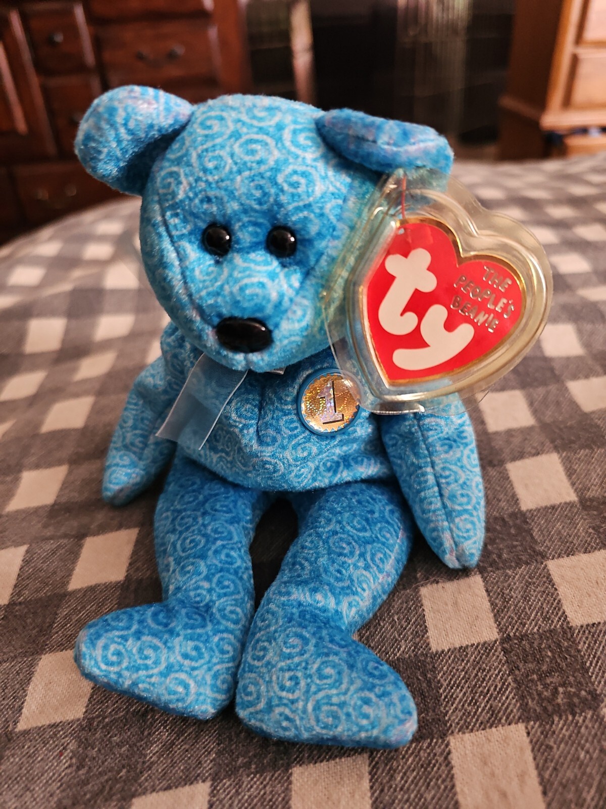 Ty Beanie Baby CLASSY - the “People’s Beanie” Bear | eBay